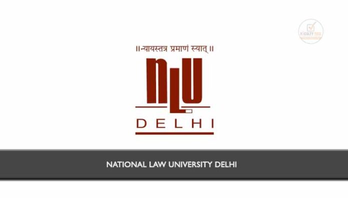 Research Associate Job at NLU Delhi 2026 - Apply Now